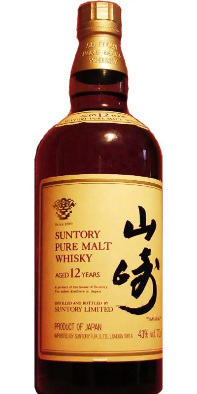 Купить виски SUNTORY PURE MALT 12 YEARS, 50 %, цена на Whiskyworld.ru