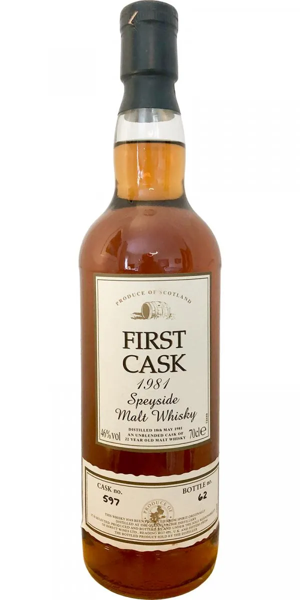 Купить виски GLENALLACHIE 22 YEARS, 46 %, 0,70 л, , 1981, цена на Whiskyworld.ru